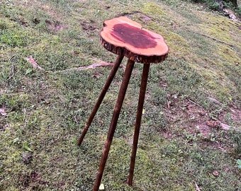 Handmade Red Cedar Table - Etsy
