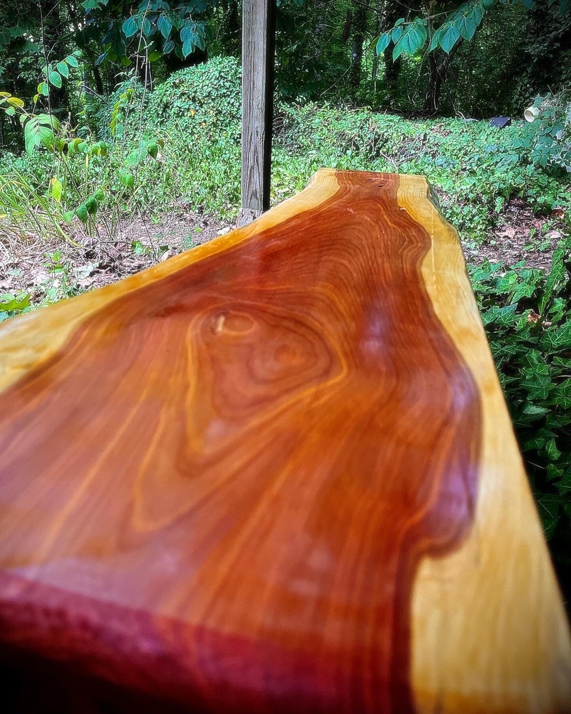 Handmade Red Cedar Table - Etsy