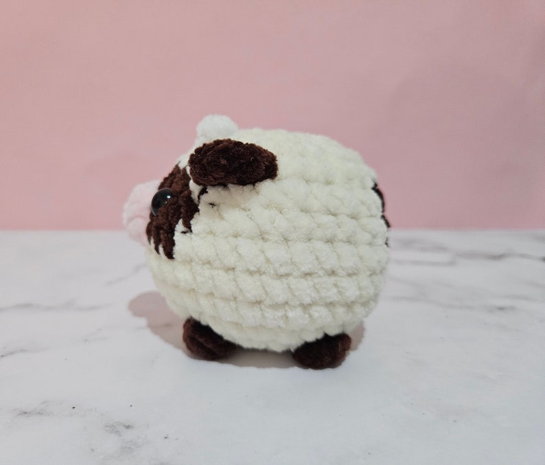 Cow Blob Stress Ball Crochet Plush - Etsy Australia