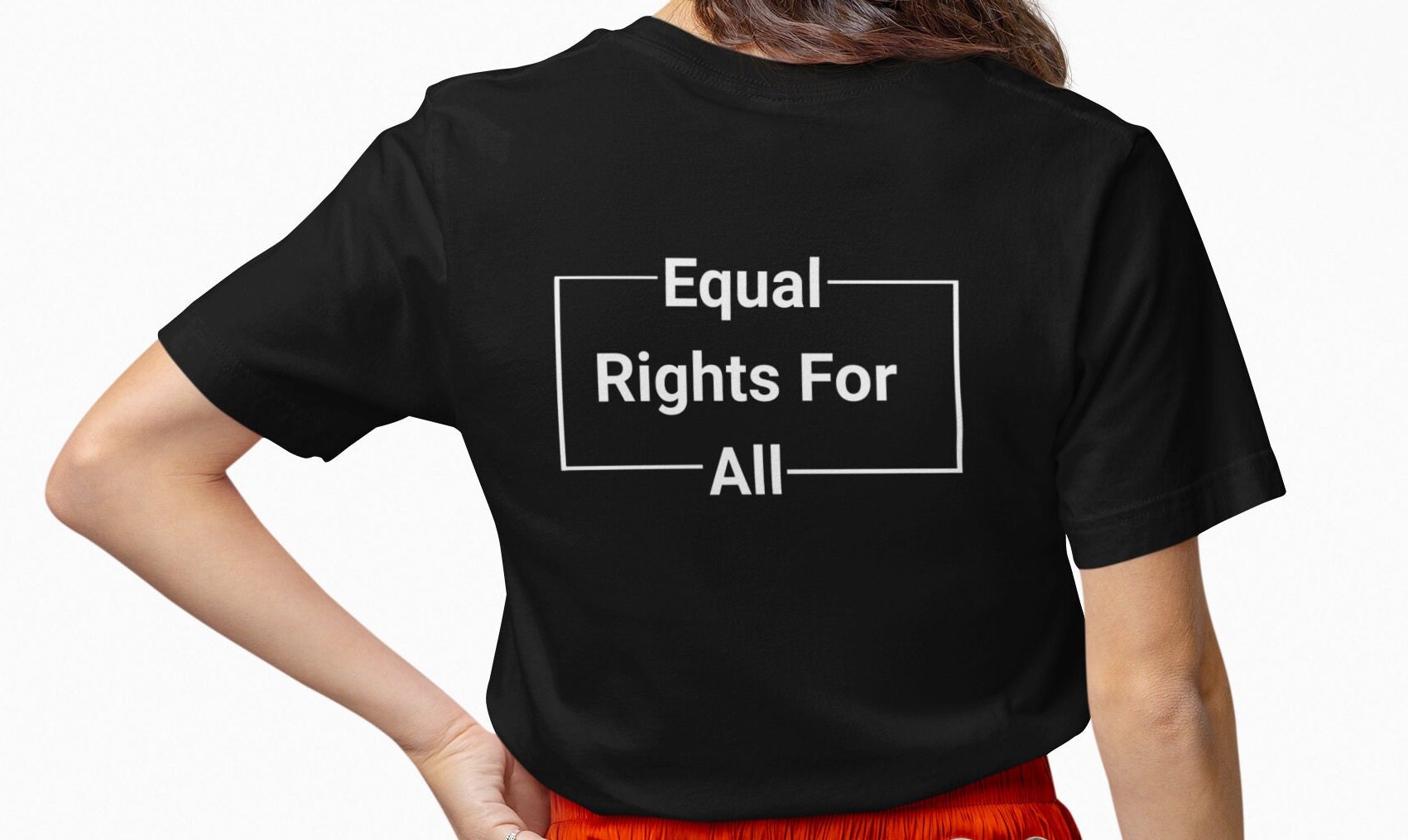 Equal Rights for All Statement T-shirt, Anti Racism Shirt, Activist ...