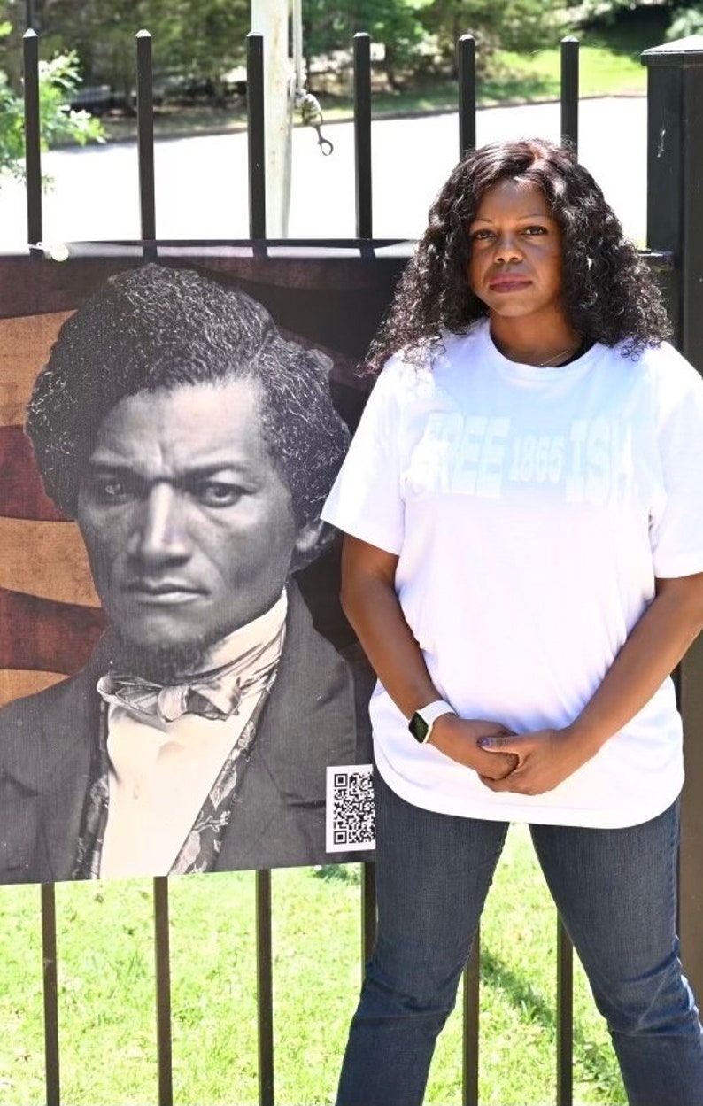 Custom Puff Juneteenth Tee, Embossed Print Freeish 1865 Shirt ...