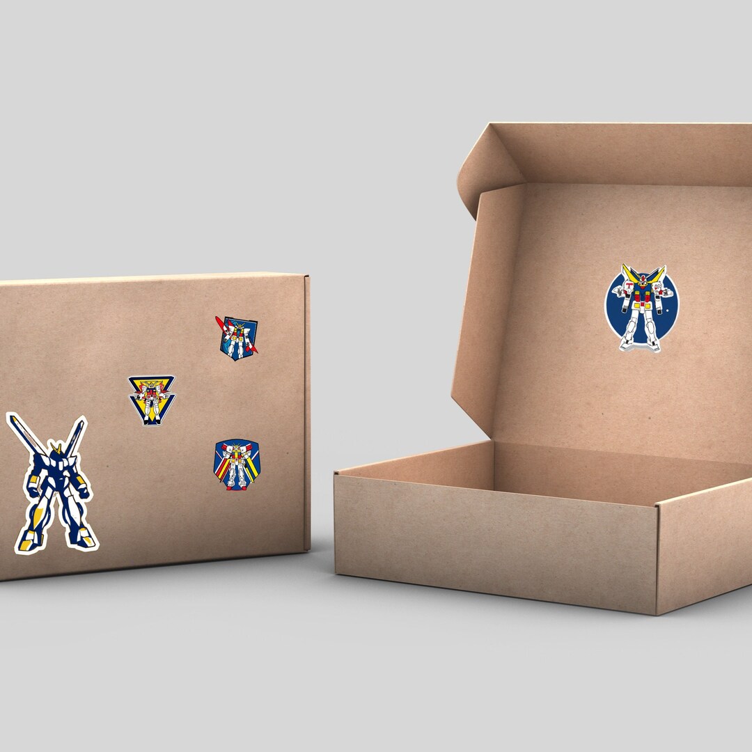 8 Stickervault Robot Sticker Set Gundam Stickers Perfect - Etsy