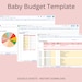 Pregnancy Baby Budget Spreadsheet - Baby Expense Tracker Template ...