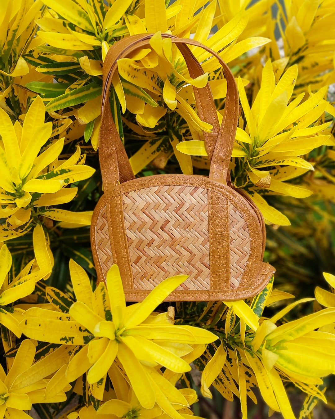Bamboo Handbag for Ladies - Etsy