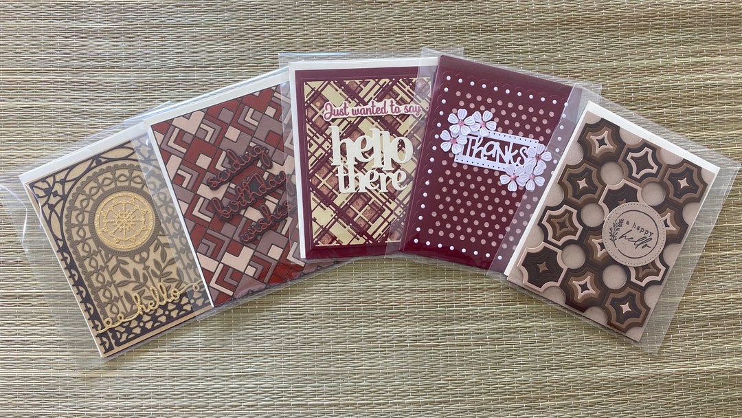 5 Unique Handmade Greeting Cards - Etsy