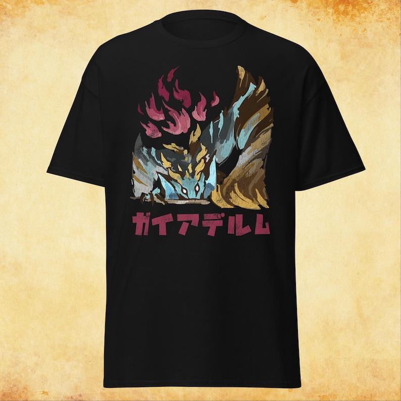 Monster Hunter Gaismagorm T-shirt MHR Fan Art Unisex Game Merch - Etsy