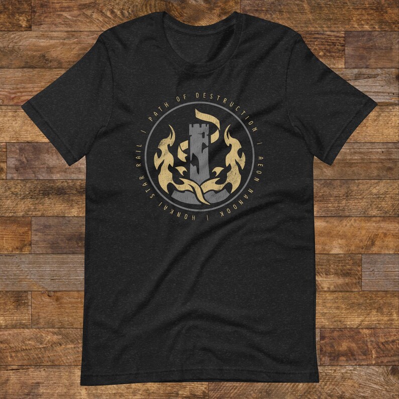 HSR Path of Destruction Tee | Honkai Star Rail Video Game Fan Art - Etsy