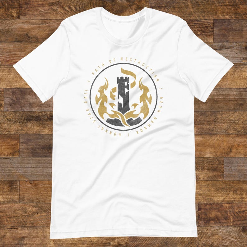 HSR Path of Destruction Tee | Honkai Star Rail Video Game Fan Art - Etsy