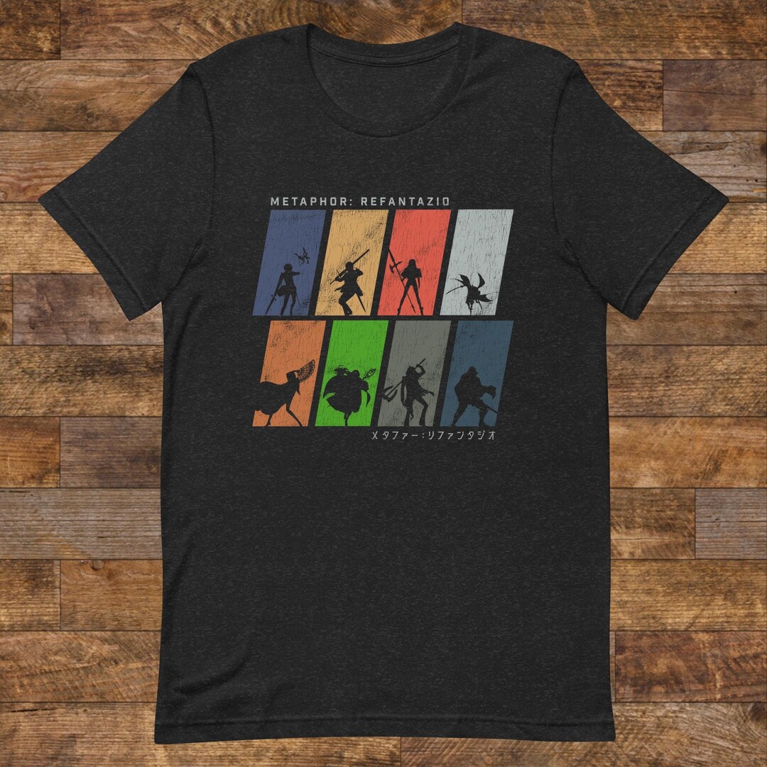 Metaphor Refantazio All Playable Characters Tee | Atlus JRPG Fan Art ...