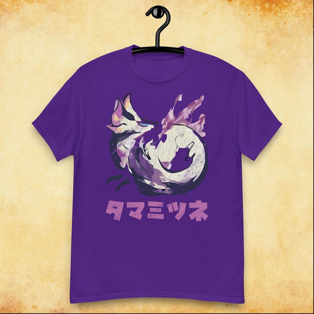Monster Hunter Mizutsune T-shirt | MHR Rise Fan Art Japanese Unisex ...
