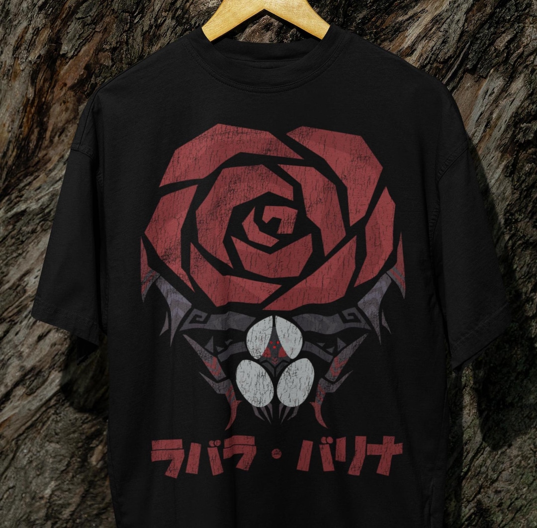 Lala Barina T-shirt | Monster Hunter Wilds Japanese Fan Art Unisex ...