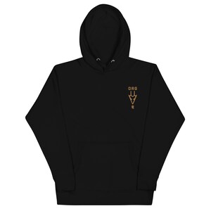 Dragoon DRG Embroidered Icon Hoodie Fantasy Melee DPS Job Role Class ...