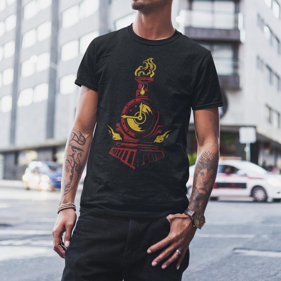 Clock Train Tee | Limbus Company Game Fan Art Merch - Etsy