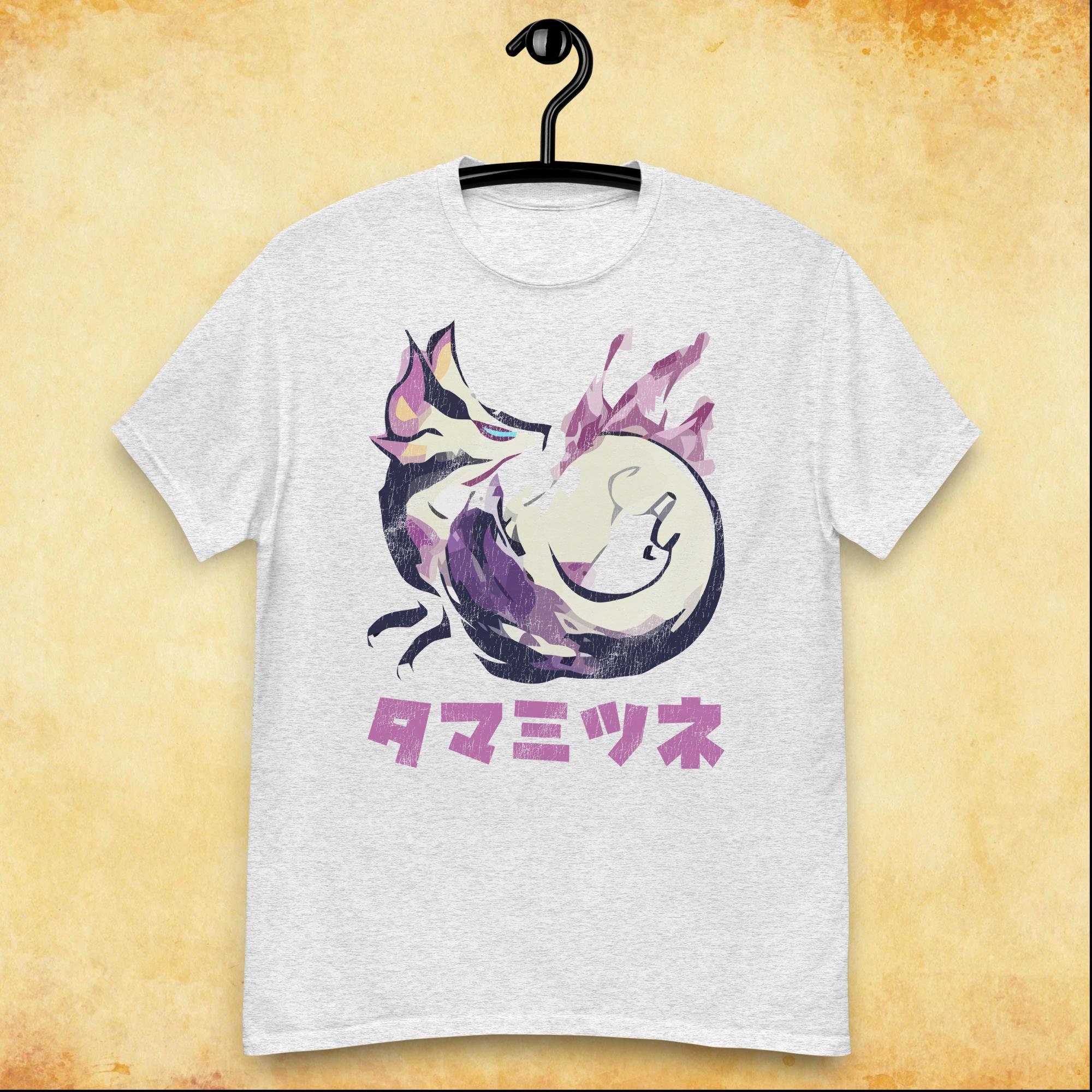 Monster Hunter Mizutsune T-shirt MHR Rise Fan Art Japanese Unisex Game ...