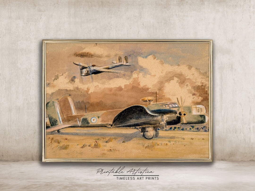 Vintage Airplane Paint | Vintage Airplane Wall Art | Vintage Nursery ...