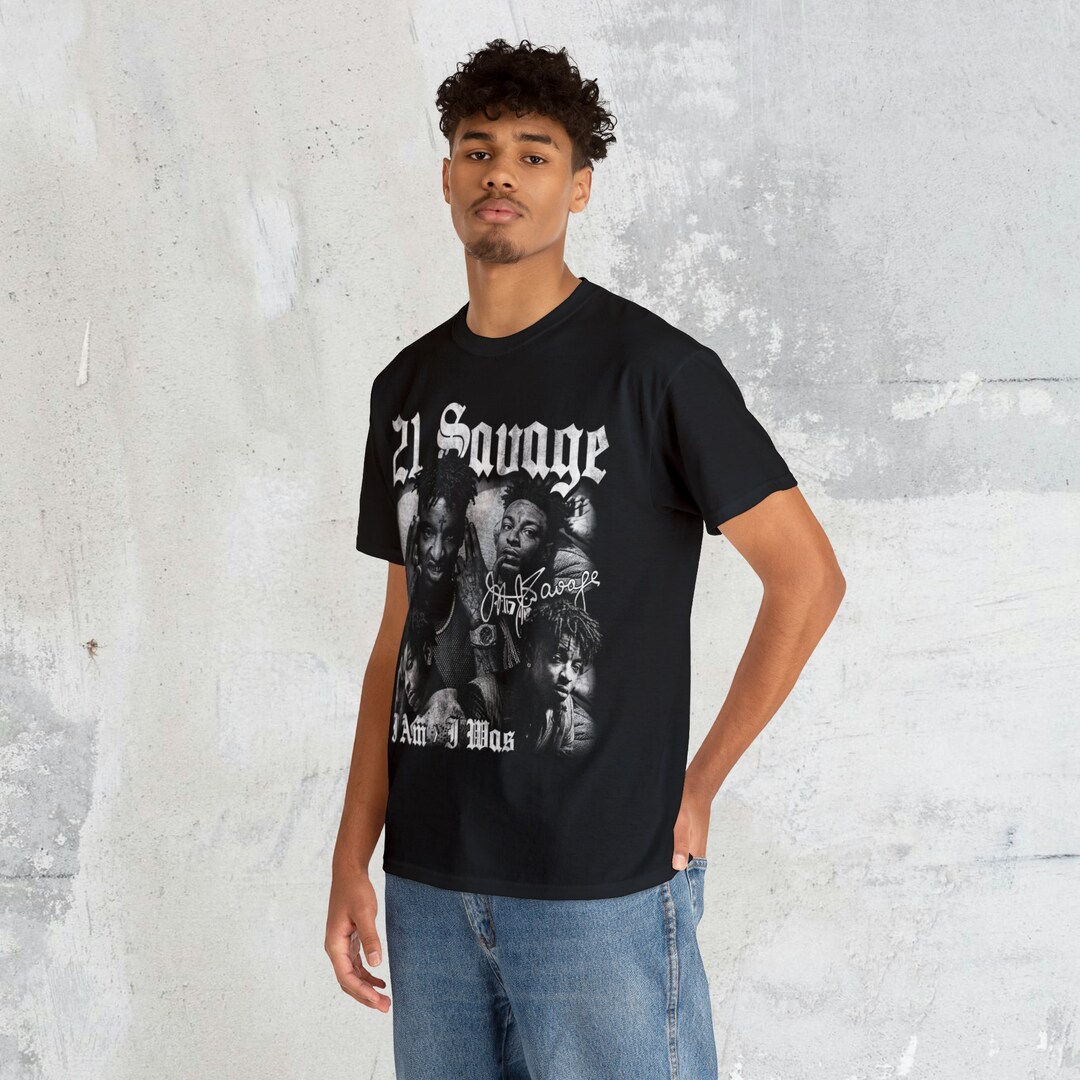 21 Savage Graphic T-shirt - Etsy