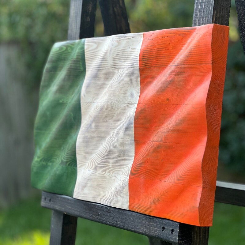 Wood Irish Flag - Etsy