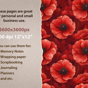Floral Flowers Seamless Digital Paper Set - Rainbow Floral Seamless ...