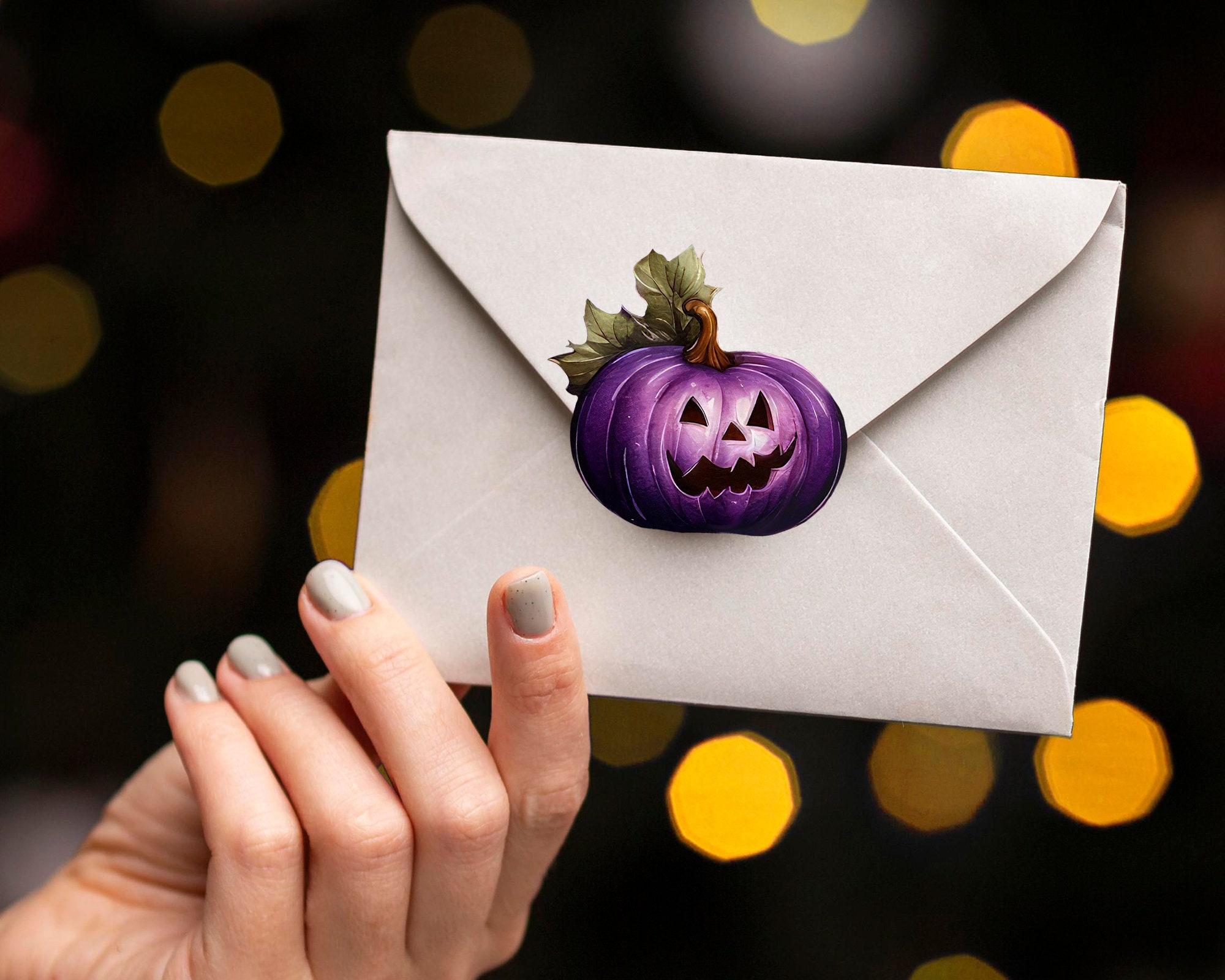 16 PNG Halloween Pumpkins Clipart Set Watercolor Cute - Etsy