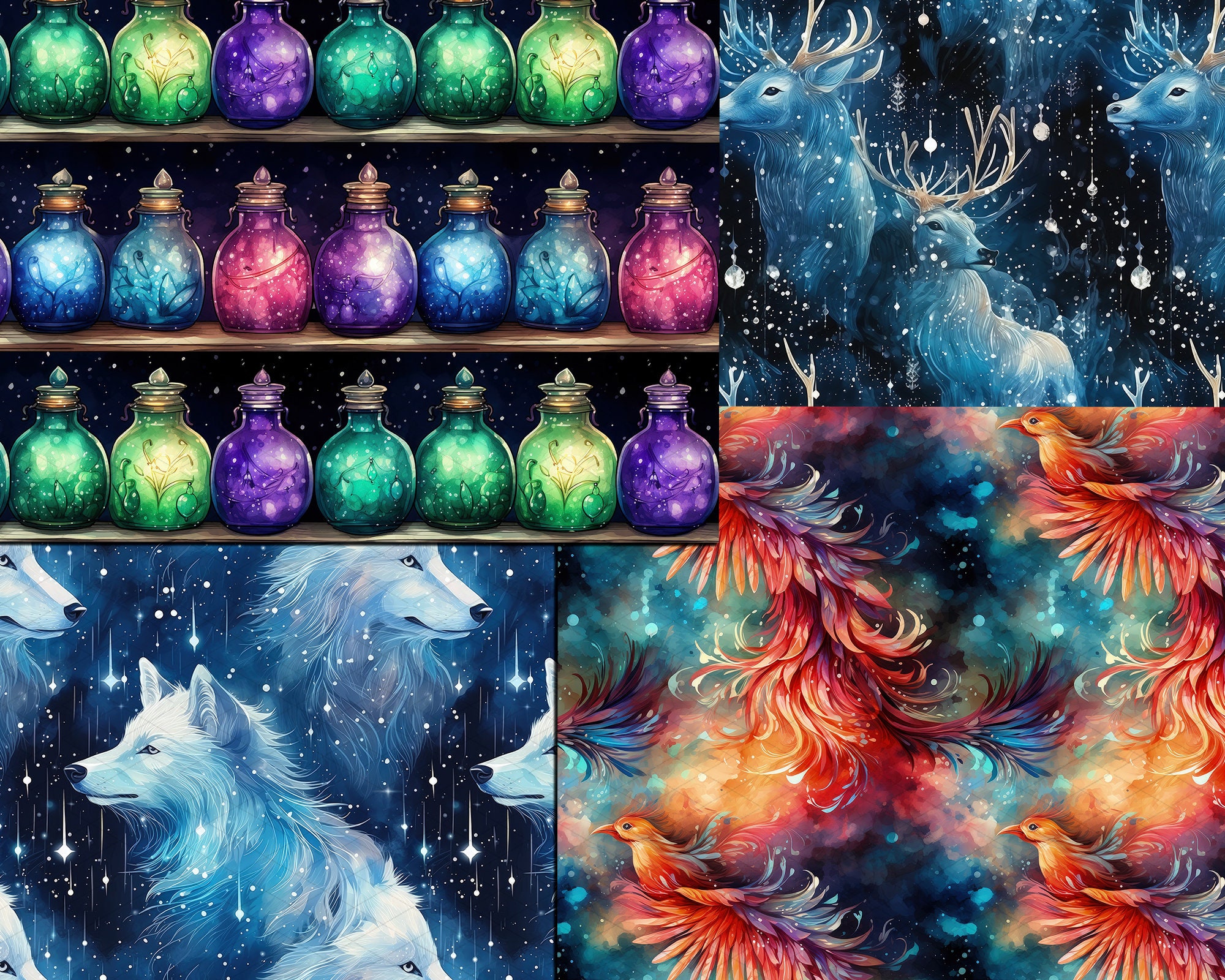 10 Fantasy Mythical Creatures of School's Magic and Witchcraft ...