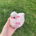 Crochet Chicken | Strawberry Handmade Chicken Amigurumi Plushie | Pink ...
