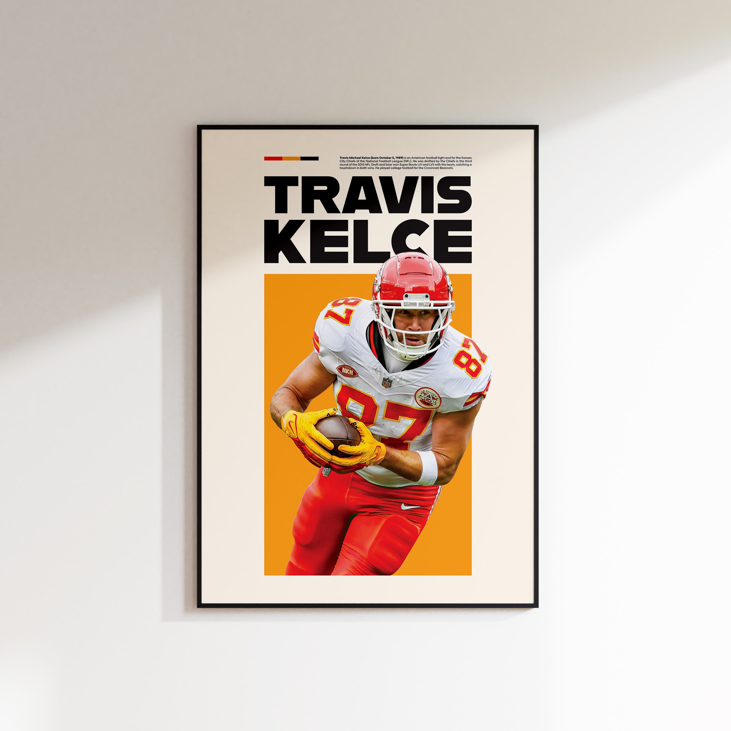 Travis Kelce Print, Travis Kelce Poster, Travis Kelce Printable, Super ...