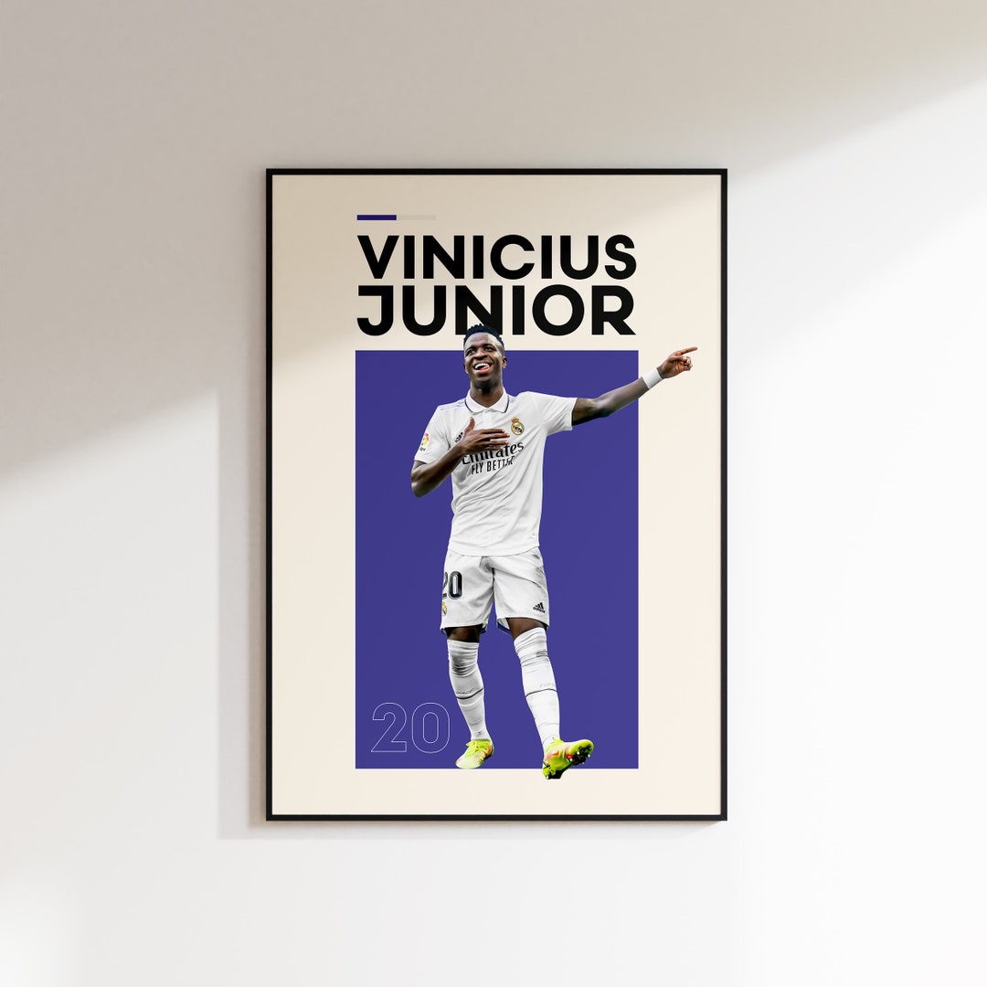 Vinicius Poster Instant Download Vinicius Junior Wall Art Decor Vini Jr ...