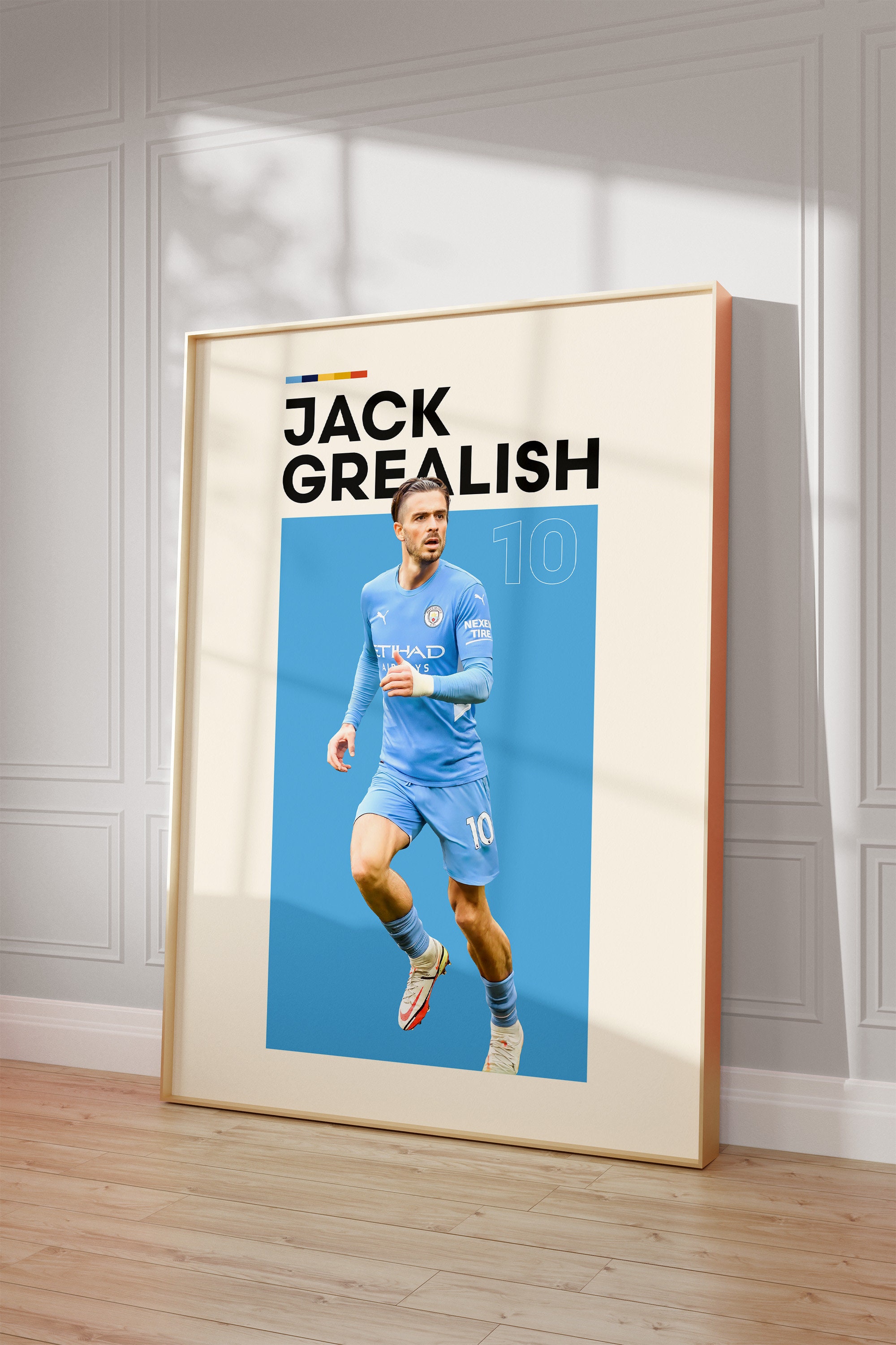 Jack Grealish Poster, Manchester City Poster Minimalist, Grealish Print ...