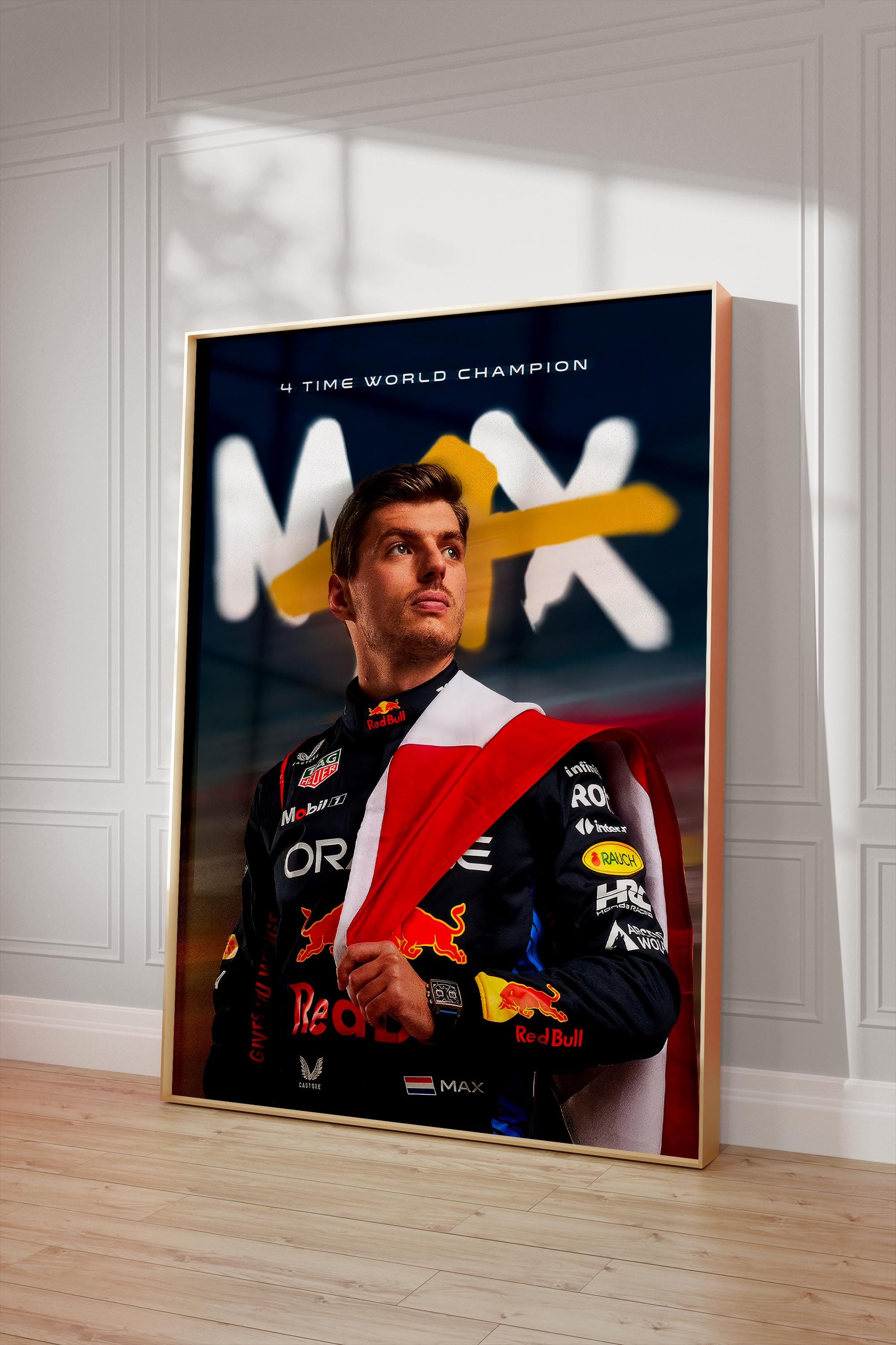 Max Verstappen Print, Max Verstappen Poster, Max Verstappen Printable ...
