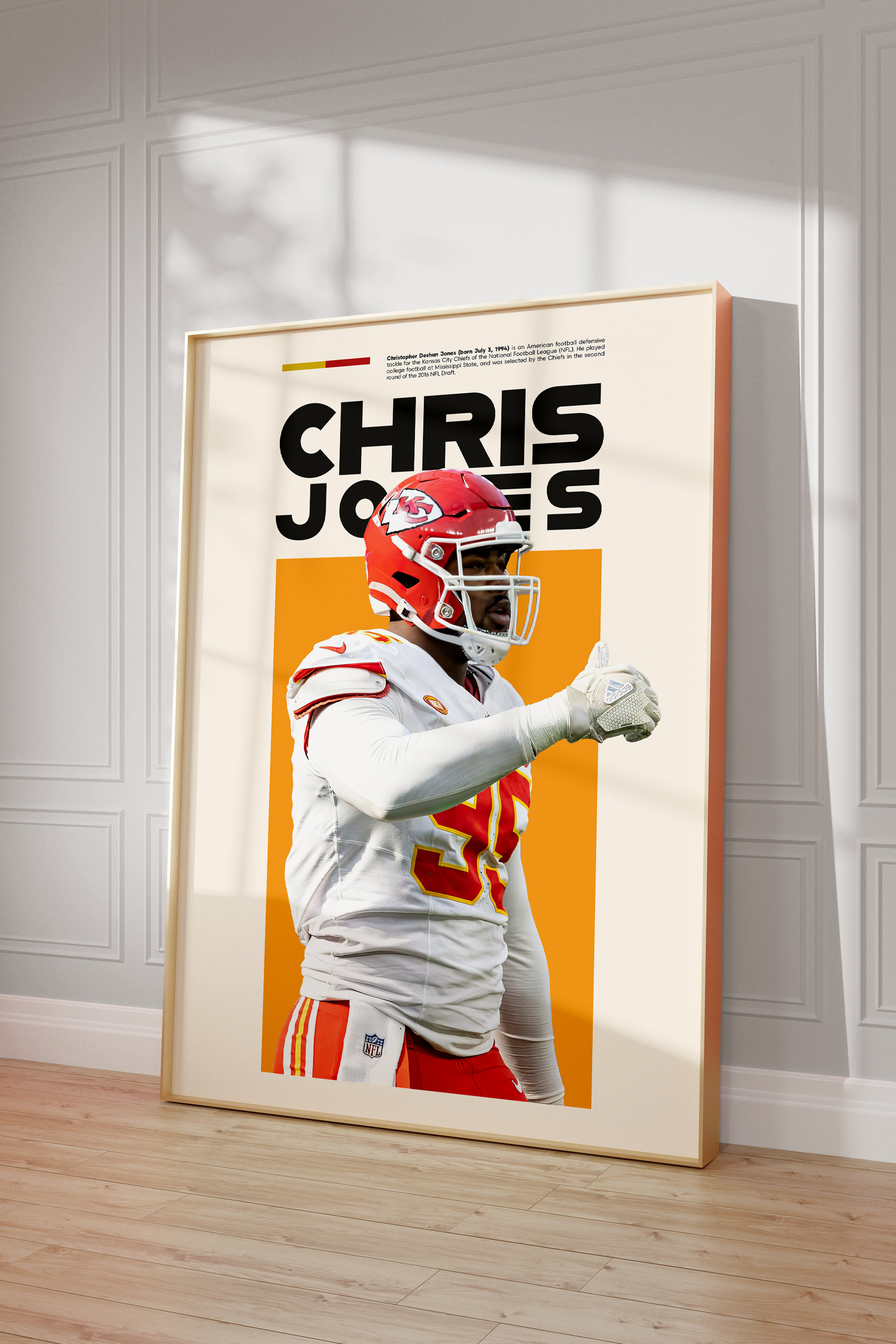 Chris Jones Print, Chris Jones Poster, Chris Jones Printable, Super ...