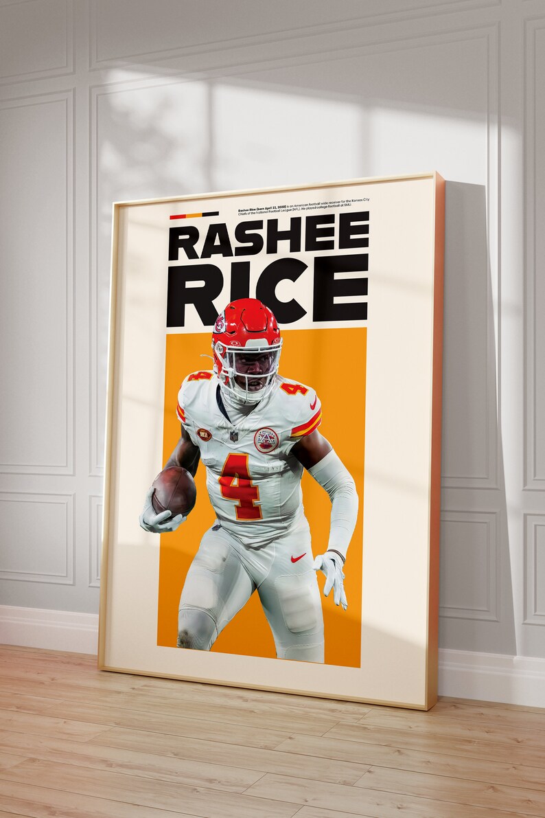 Rashee Rice Print, Rashee Rice Poster, Rashee Rice Printable, Super ...