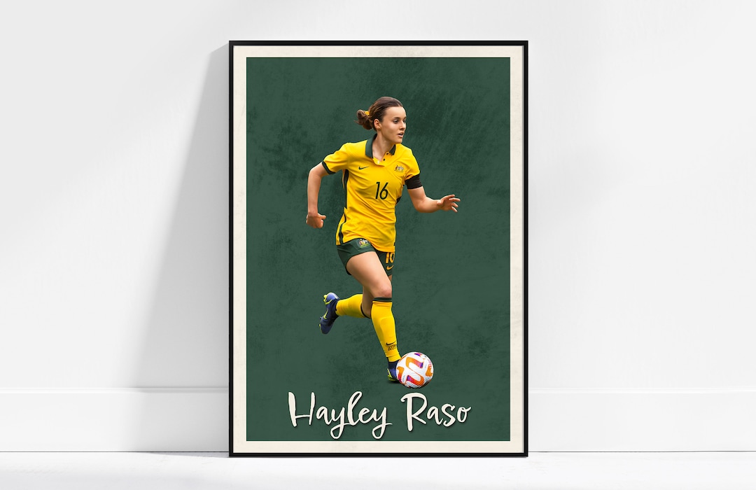 Hayley Raso Print Hayley Raso Poster Soccer Wall Art Hayley - Etsy