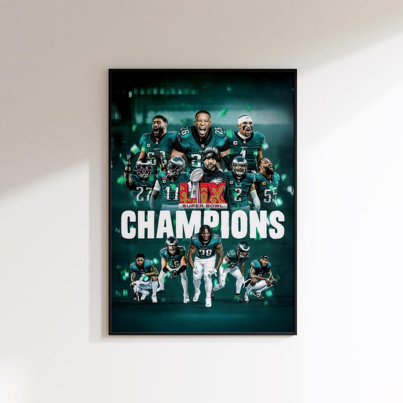 Poster Super Bowl - Etsy