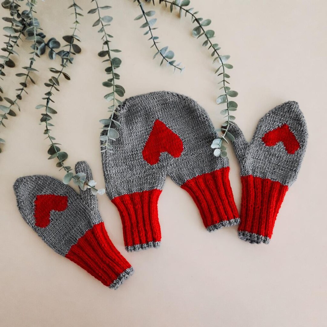 Valentines Day Gloves, Couples Gloves, Gift for Him and Her, Smitten ...