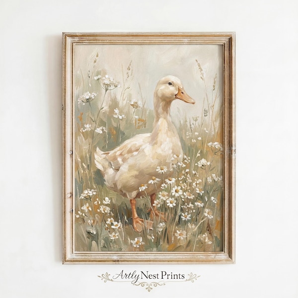 Duck Painting - Etsy