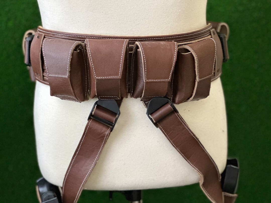 Bo Katan Kryez Leather Cosplay Belt - Etsy