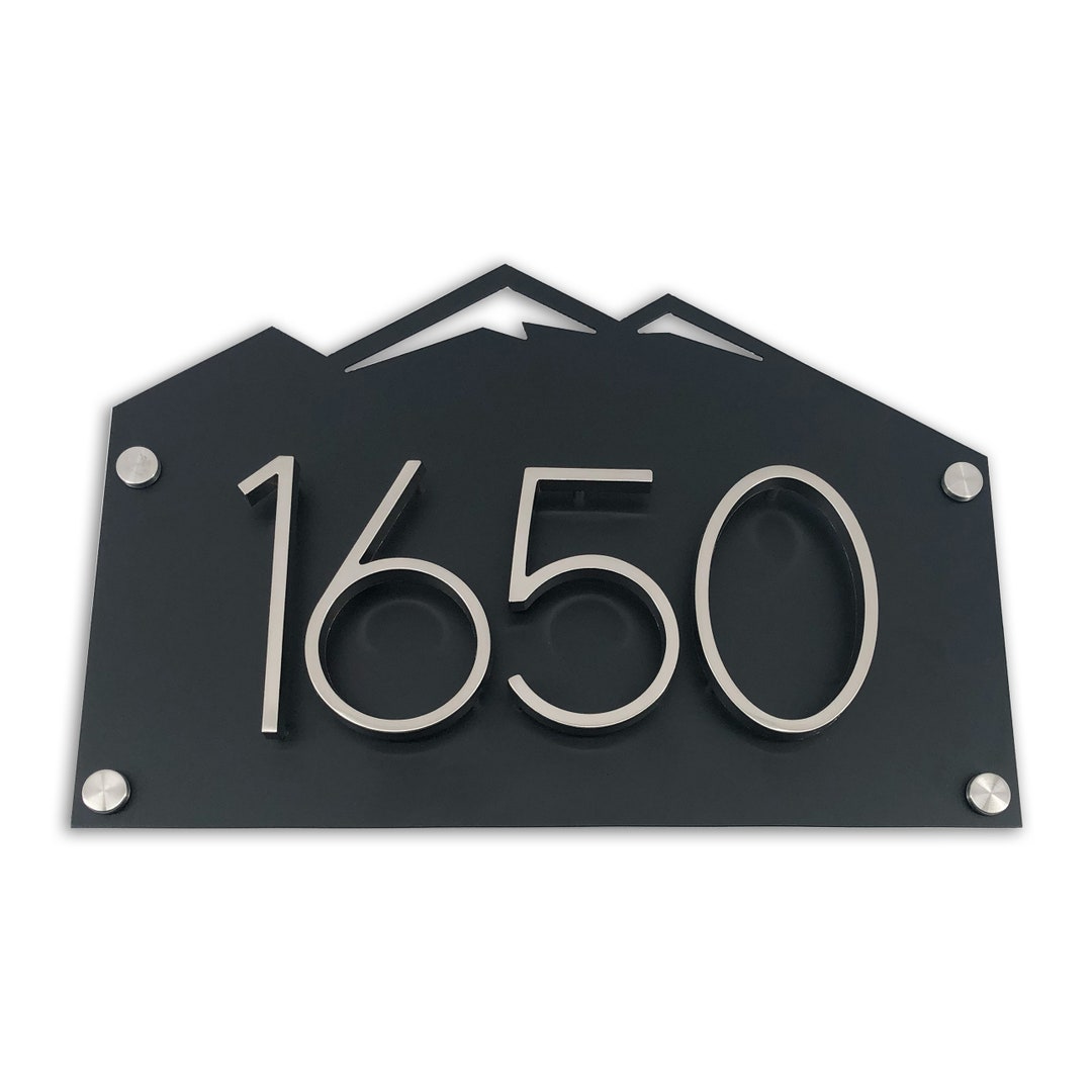 Address Sign Custom Address Sign Metal Sign Personalized Address Sign ...