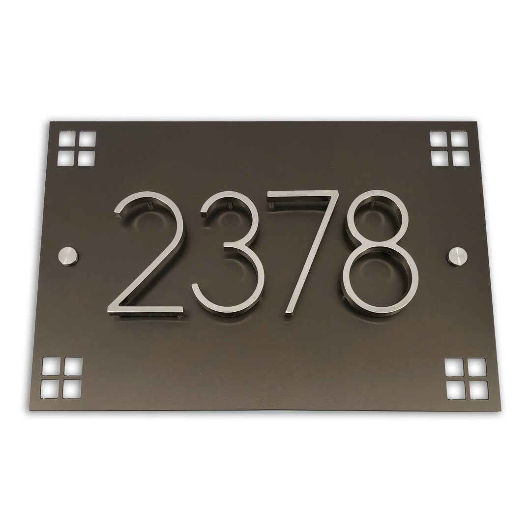 Address Sign Custom Address Sign Metal Sign Personalized Address Sign ...
