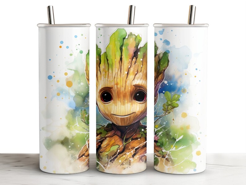 Groot Tumbler Wrap Groot Png Baby Groot Tumbler Guardian Galaxy Wrap ...
