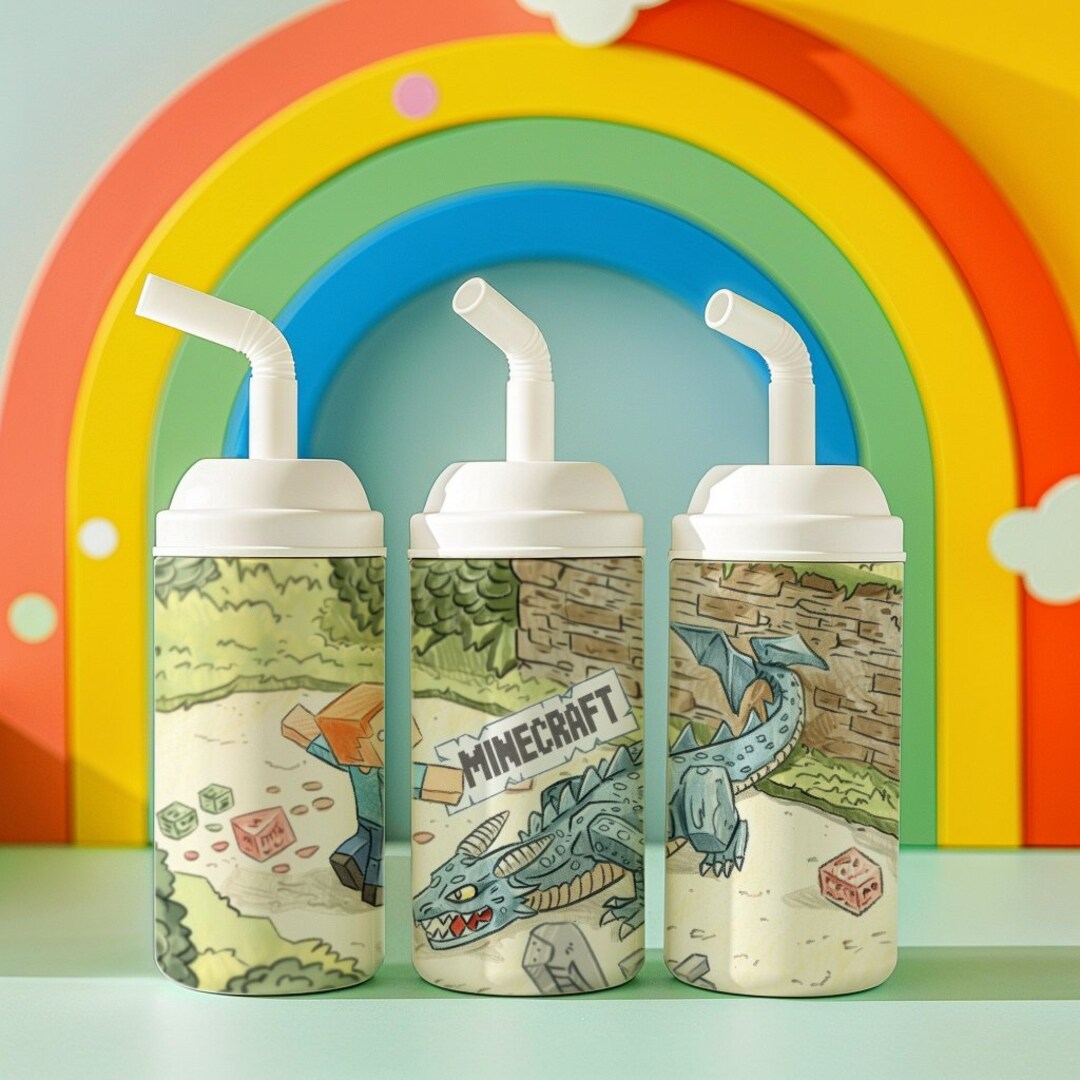 12oz Minecraft Tumbler Wrap 12 Oz Minecraft Tumbler Wrap Png ...