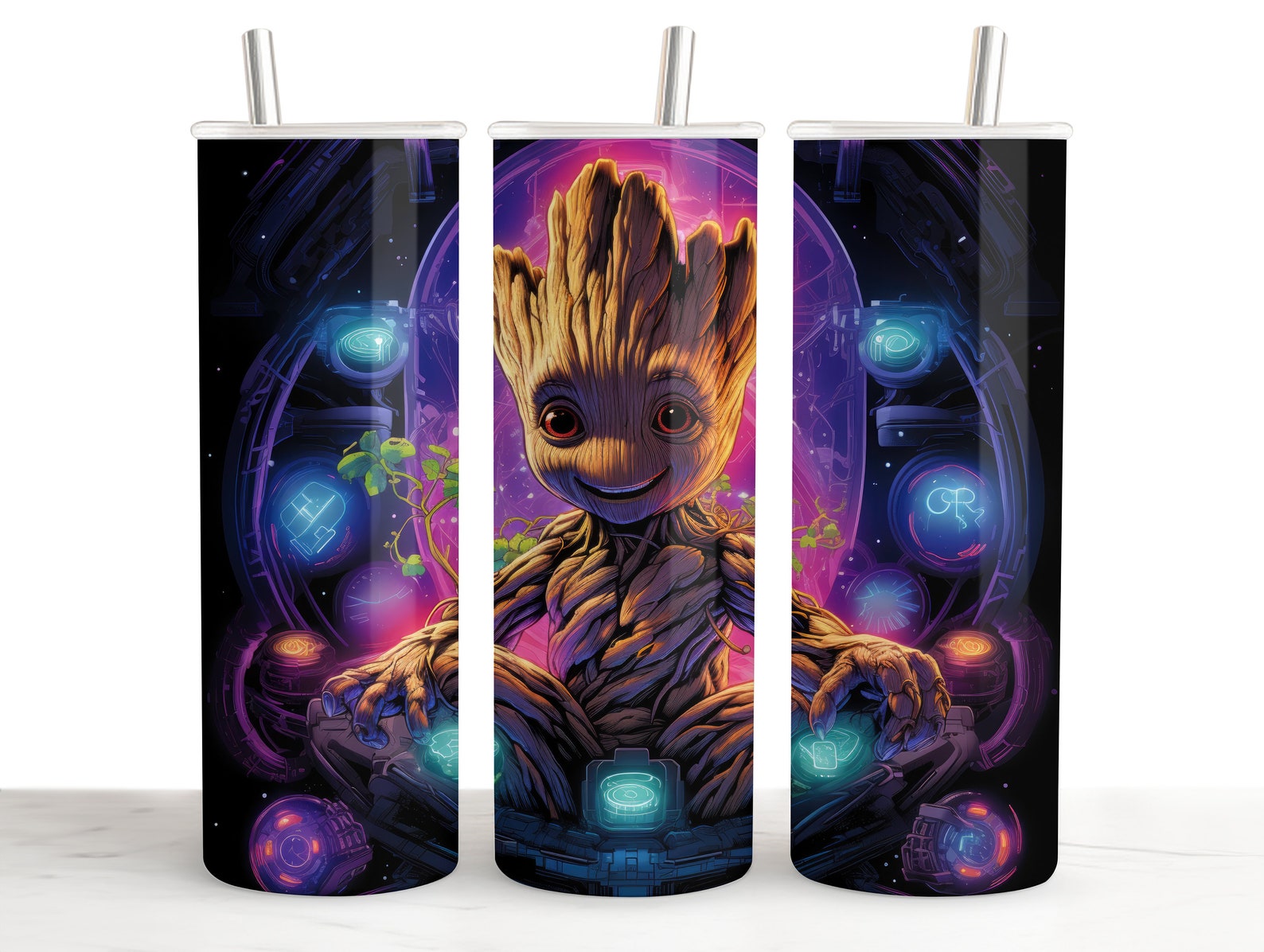 Baby Groot Tumbler Wrap Bundle of 200 Sublimation Designs for - Etsy