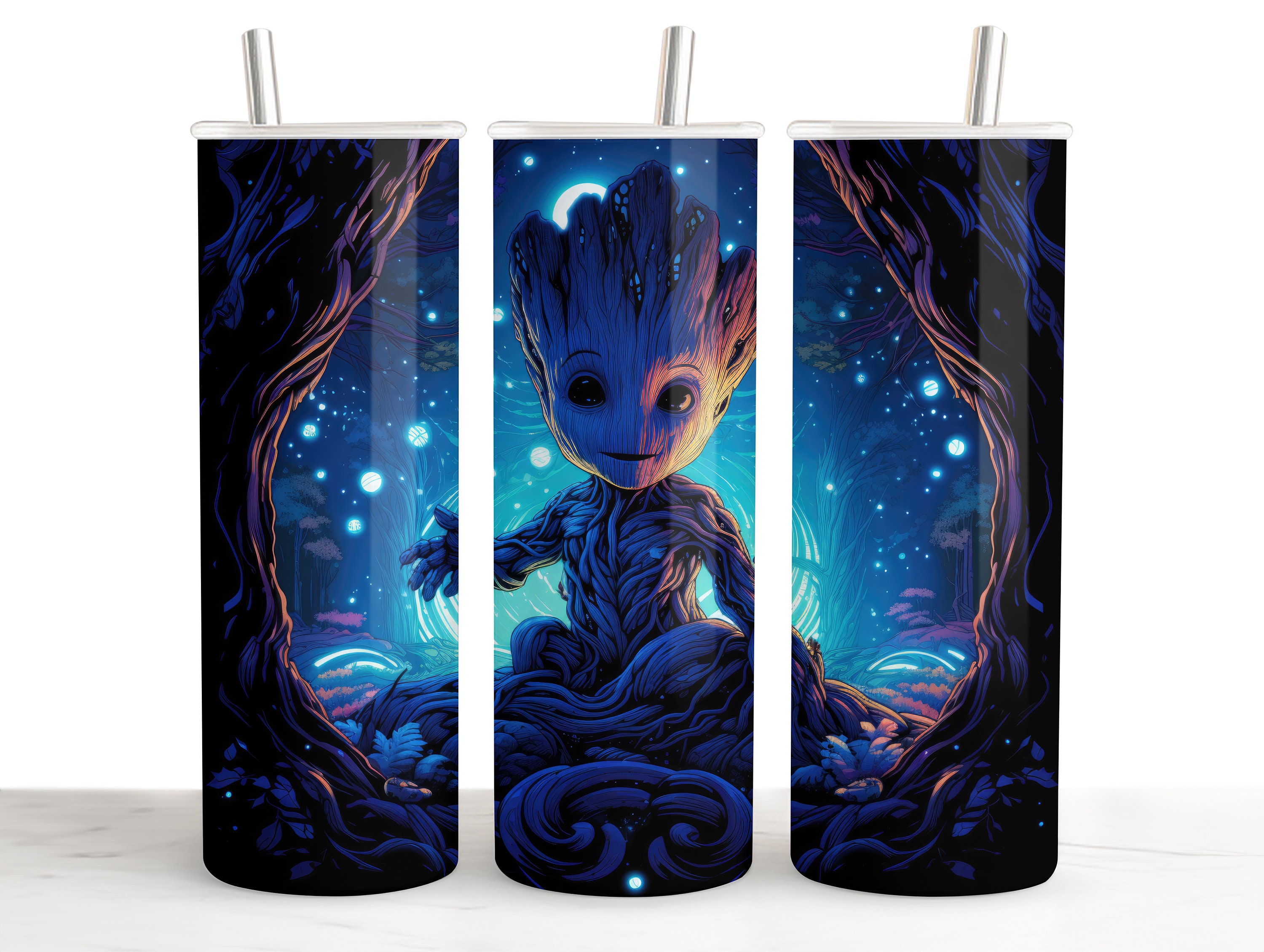 Baby Groot Tumbler Wrap Bundle of 200 Sublimation Designs for - Etsy