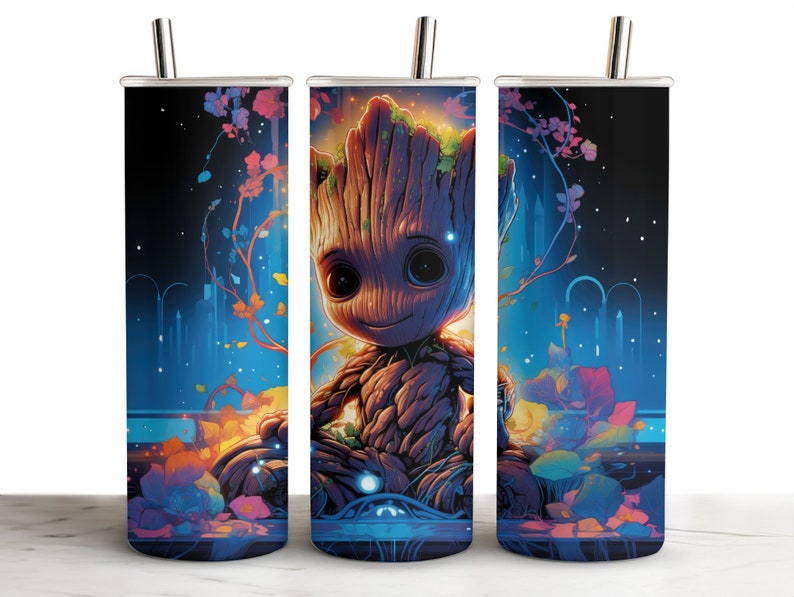 Groot Tumbler Wrap Groot Png Baby Groot Tumbler Guardian Galaxy Wrap ...