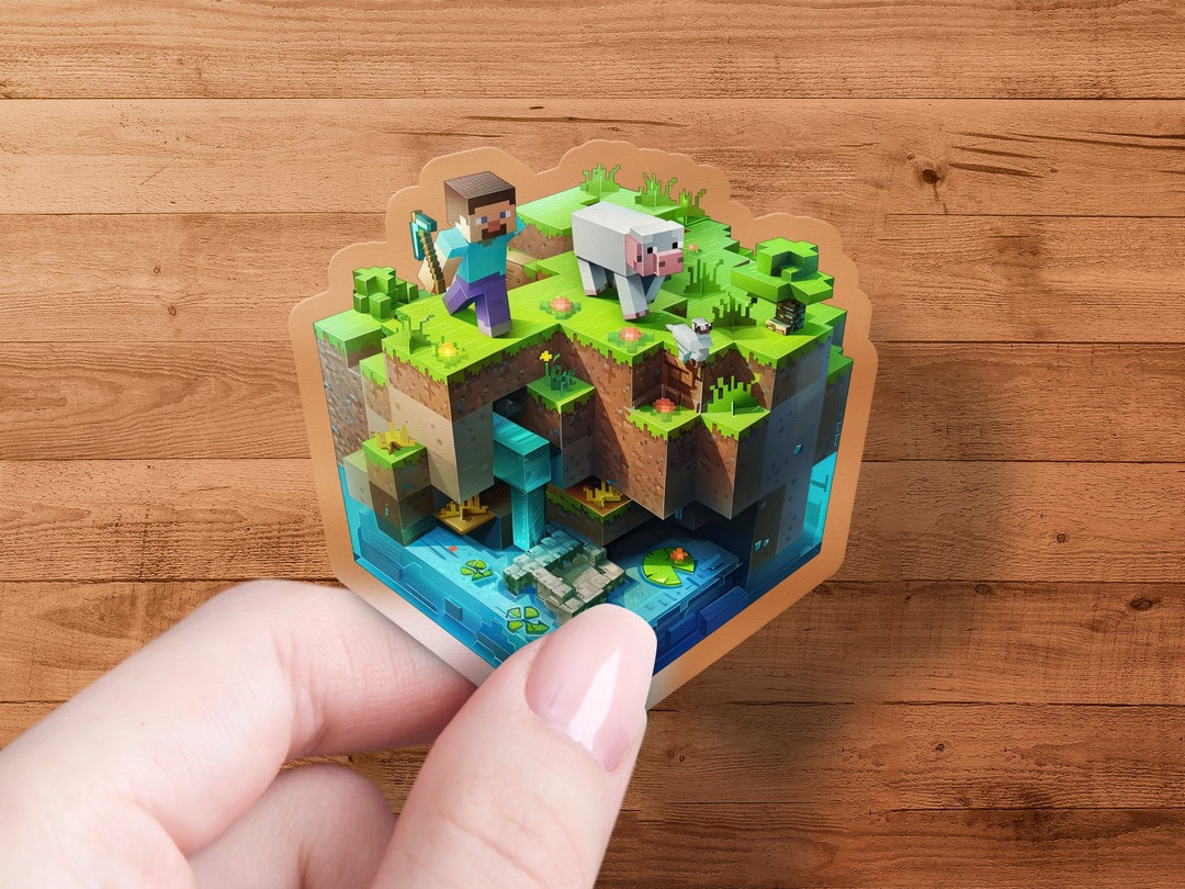 Minecraft Stickers Minecraft PNG Minecraft Gift Minecraft Clipart Gift ...