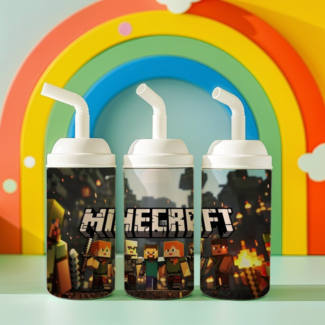 12oz Minecraft Tumbler Wrap 12 Oz Minecraft Tumbler Wrap Png ...