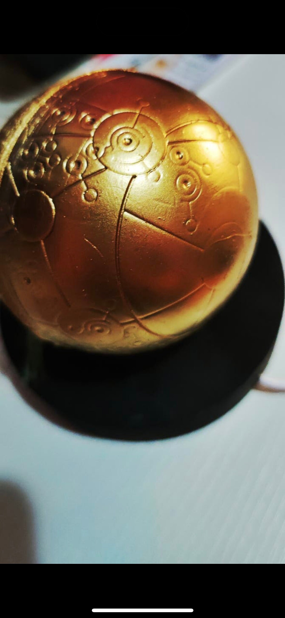 Treasure Planet Map Ball Design