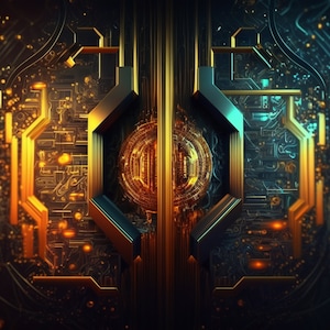 Cyber Security 02, Internet, Screensaver, Mural, Abstract Wall Art ...