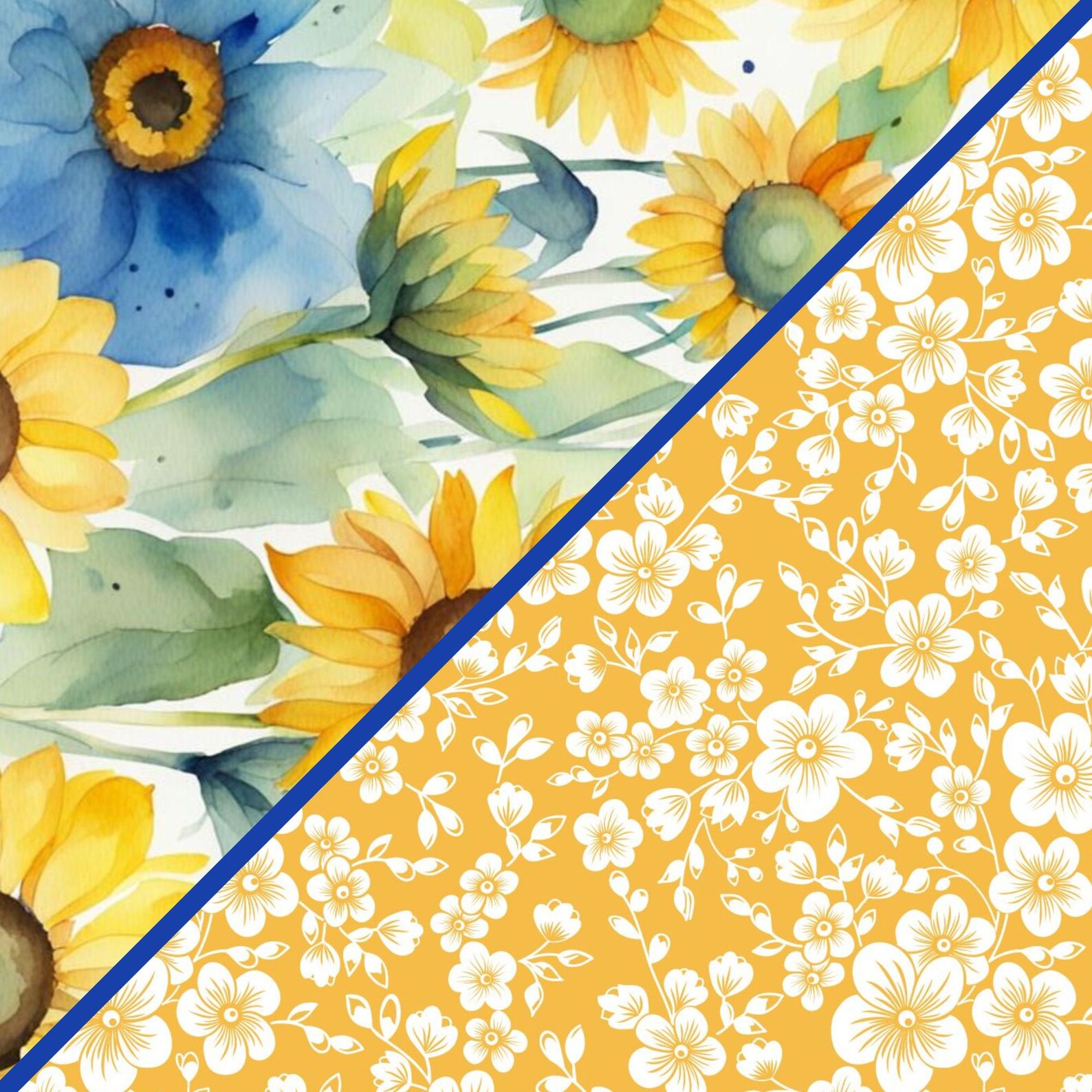 Sunflower Days 12pc A4 Digital Paper Kit - Etsy