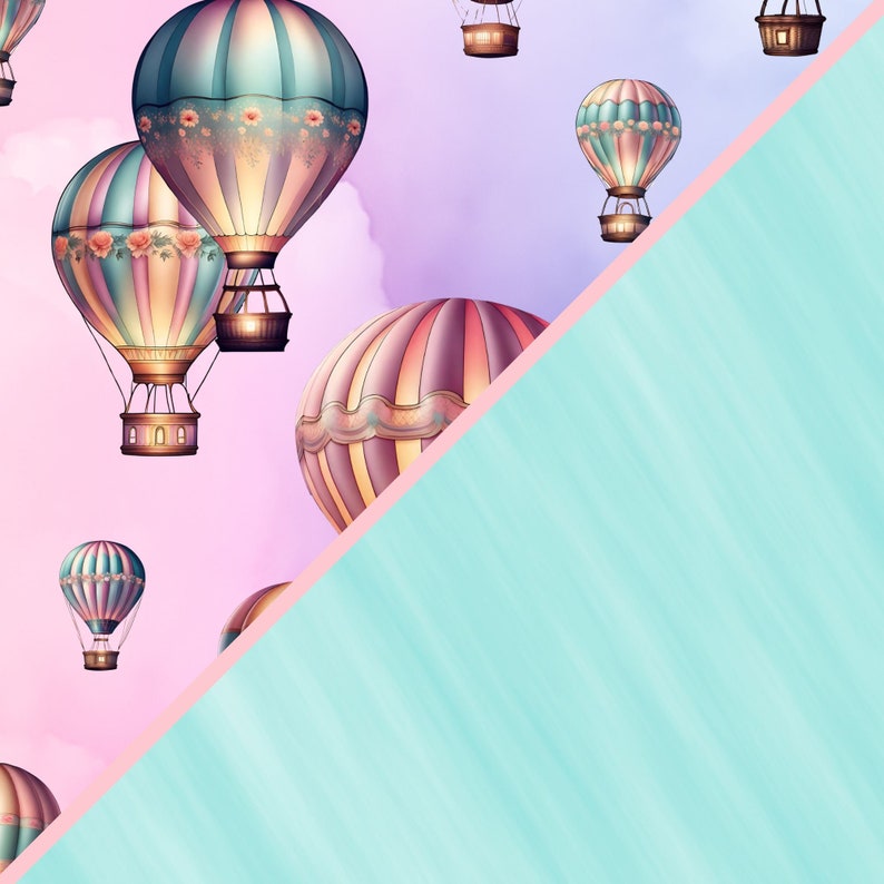 Dreamy Skies 12pc A4 Digital Paper Kit - Etsy