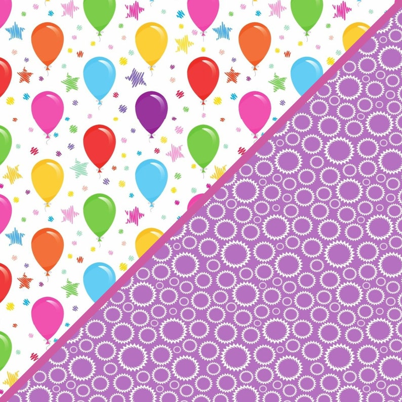 Birthday Bonanza 12pc A4 Digital Paper Kit - Etsy